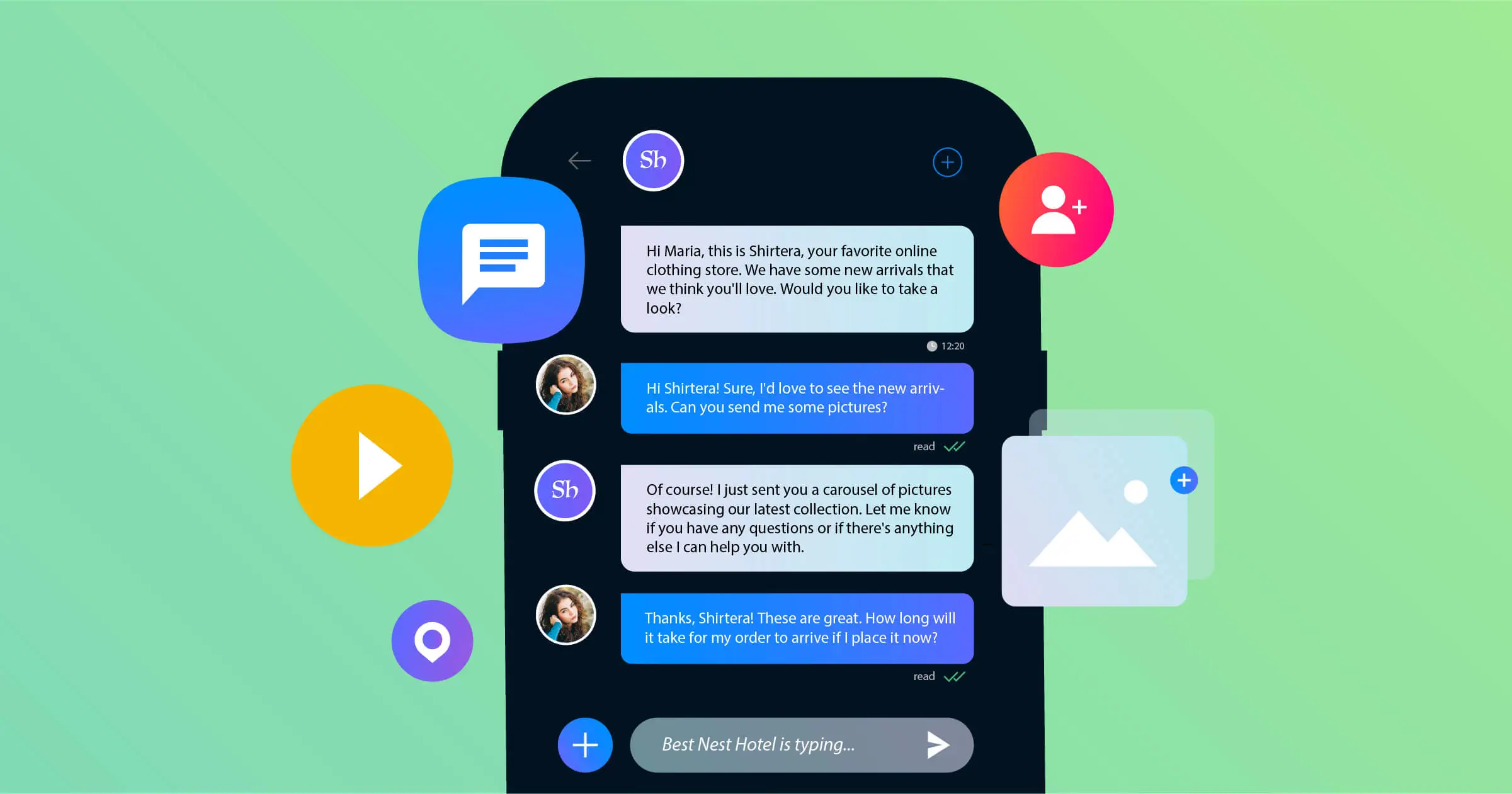 RCS Business Messaging - Send Rich Messages